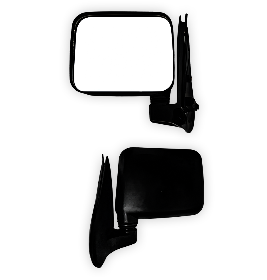 Holden Rodeo TF (1998 - 2003) Manual Door Mirrors (Black) – OEM Car Parts